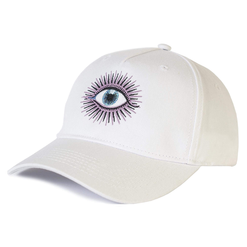 Patrick Cox | Entheogenic Apparel | Eye baseball cap - White – Doors of ...