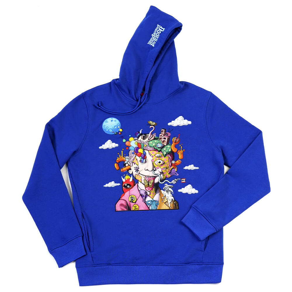 Limited Edition JIMMY ALONZO hoodie - Royal blue – Doors of Perception ...